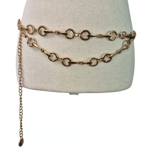 Ralph Lauren | Accessories | Sold Not For Sale Goldtone Chain Link Belt ...